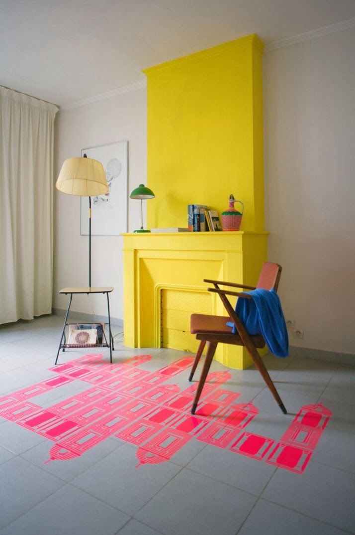 Du jaune pour ensoleiller la déco ! - Floriane Lemarié