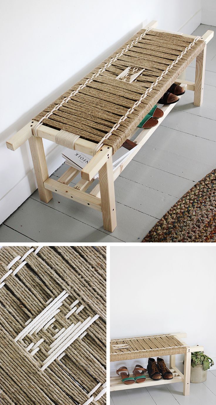 DIY : réaliser un banc tissé - Floriane Lemarié