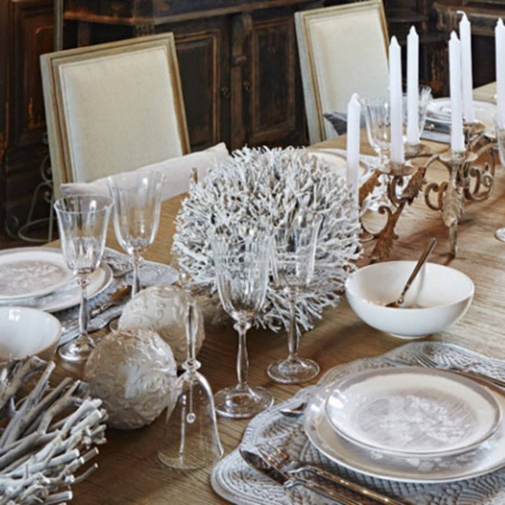 De jolies tables pour le réveillon de Noël - Floriane Lemarié