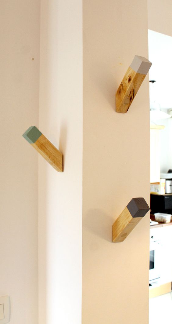 L'idée déco du samedi : des patères design DIY - Floriane Lemarié